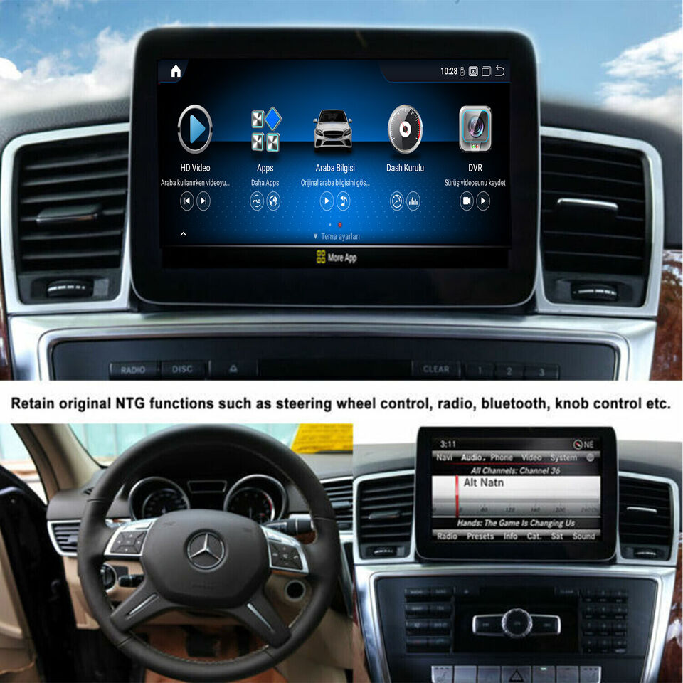 Android Navigation System for Mercedes Benz ML GL NTG 4.5 2014 - 2015 ...