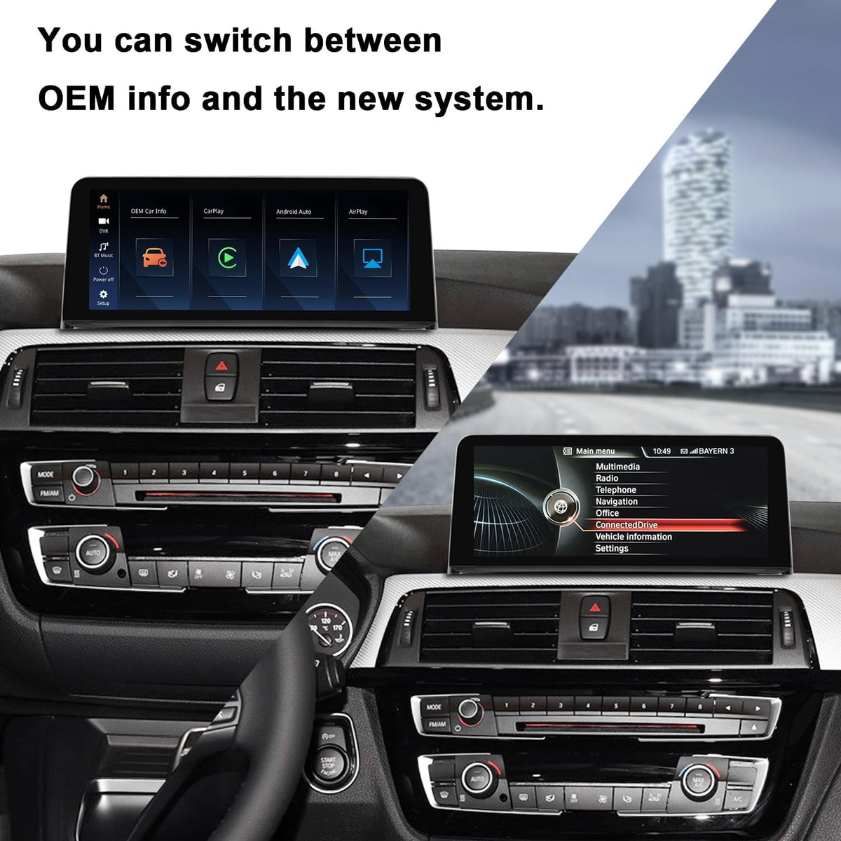 BMW F32 F33 Linux Screen with Carplay and Android Auto (Copy) – CARZEN